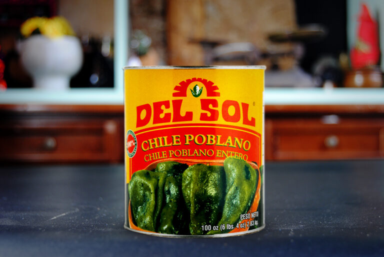 WHOLE POBLANO PEPPERS 12X765G – A Taste of Mexico/Mexican Market Ltd